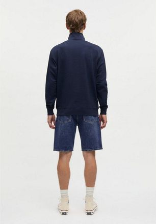 Mads Norgaard Sweatshirt Light Terry Hans Half zip Herren Pullover, Shirt, Sweater, Langarmshirt, Dress