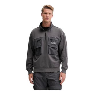 Napapijri Herren, Sweatshirts & Hoodies, Grau, XLGr&ouml;&szlig;e