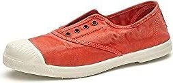 Natural World Baskets Basses pour Femme, Rouge, 39 EU
