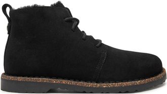 Birkenstock Schn&uuml;rschuhe Birkenstock Uppsala Mid Shearling 1028154 Schwarz
