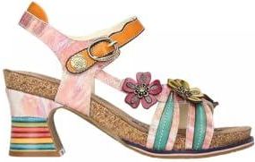 Laura Vita Sandales Cuir Talon décroché Moyen - Taille 37