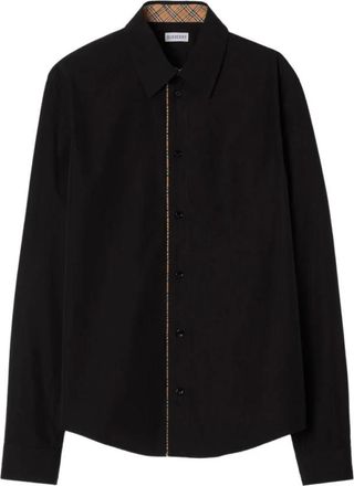 Burberry Homme, Chemises, Noir, Taille: S Casual Chemises