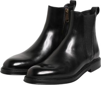 Dolce & Gabbana Homme, Chaussures, Noir, Taille: 41 EU Bottines Mi-Mollet