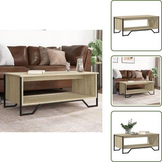 vidaXL Vidaxl - Couchtisch Sonoma-Eiche 100x51x40 cm Holzwerkstoff - Couchtisch - Couchtische - Couchtisch Niedrig - Tisch