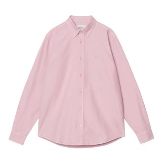Carhartt Work in Progress Chemise L/S Bolton - Homme - Chemises - Rose - Taille: XL