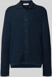 Marc O'Polo Denim Regular Fit Strickjacke aus reiner Baumwolle