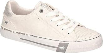 Mustang Jeans Femme 1353-307-283 Basket, Argent&eacute; glac&eacute;, 37 EU