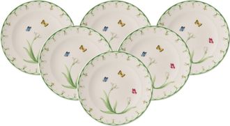 Villeroy & Boch Colourful Spring Brotteller 6er Set