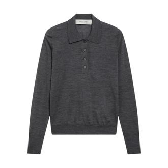 Golden Goose Strick-Polo - - Tops - Damen - Grau - M