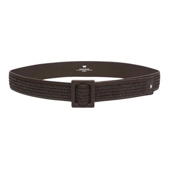 Max Mara Femme, Accessoires, Brun, Taille: L Ceinture Effet Raffia