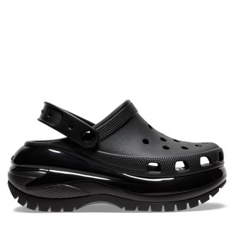 Crocs Pantoletten Crocs Classic Mega Crush Clog 207988 Schwarz