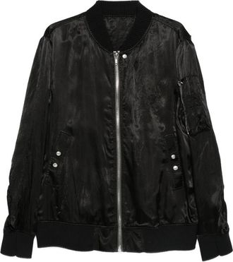 Rick Owens Zip Bomber Jacket