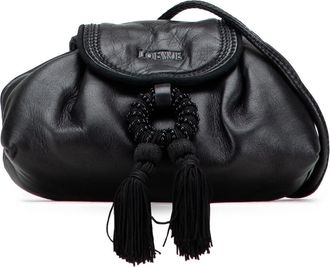 Loewe Hobo Bags - Nappa Leather Tassel Crossbody - Gr. unisize - in Schwarz - für Damen