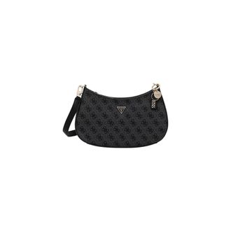 Guess Handtasche mit Print und Rei&szlig;verschluss - - Bags - Damen - Grau - ONE SIZE