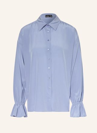 van Laack Van Laack Hemdbluse Vl-Taren-Xx Aus Seide blau