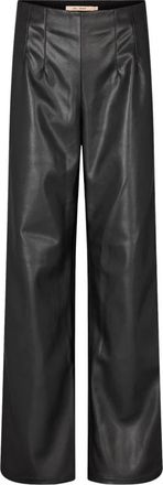 Rue de Femme Lederhose - - Trousers - Damen - Schwarzk - L
