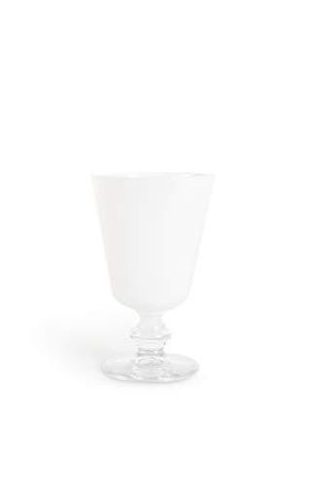 Excelsa Noble Set aus 6 weißen Gläsern, Glas