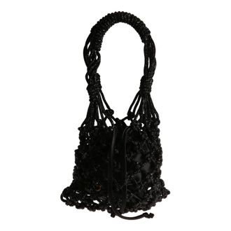 Pinko Pinko - Mini Sac &agrave; Main Cristal - Femme - Sacs - Noir - Taille: ONE Size