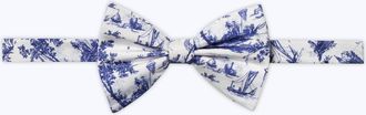 Fursac Noeud papillon en soie Toile de Jouy - Taille Unique - Homme