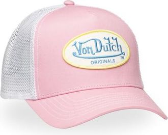 Von Dutch Casquette Trucker avec Filet Original Pink TU