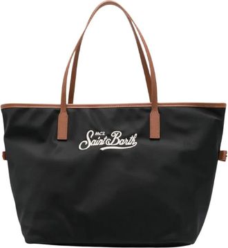 Saint Barth Femme, Sacs, Noir, Taille: ONE Size City Bag Sac bandouli&egrave;re en nylon