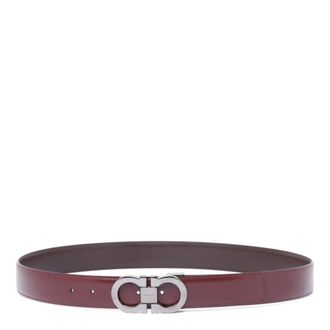 Ferragamo Homme, Accessoires, Brun, Taille: 100 CM Ceinture R&eacute;versible &agrave; Boucles Torsad&eacute;es