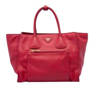Prada Sacoche Vintage Pre-owned - Femme - Pre-owned - Rouge - Taille: ONE Size
