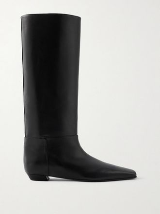 Proenza Schouler Bottes En Cuir Trap - Noir