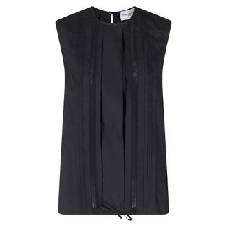 Isabelle Blanche &Auml;rmellose Oberteile - - Tops - Damen - Schwarzk - S