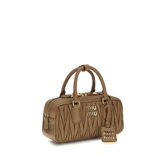 Miu Miu Arcadie Shoulder Bag - Beige