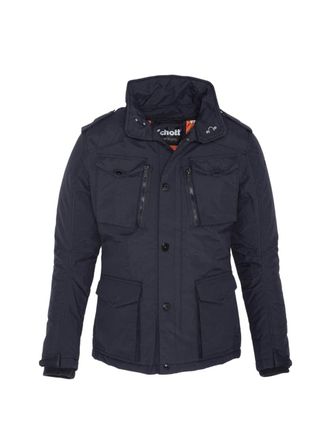 Schott NYC Herren Field Parka, Blau (Marineblau), (Herstellergröße: Taglia Produttore XXXL)
