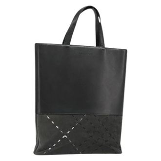 Burberry Sac cabas vintage doccasion - Femme - Pre-owned - Noir - Taille: ONE Size