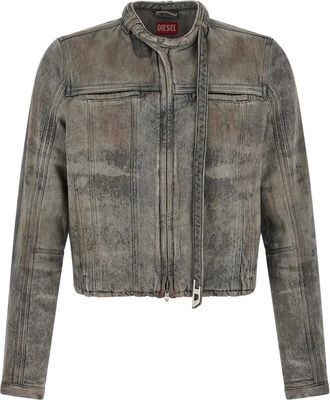 Diesel Homme, Vestes, Gris, Taille: M D-Vulmar-Fsi Denim Jacket