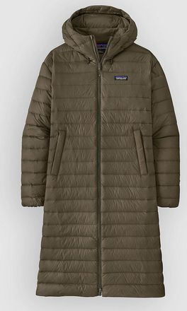 Patagonia Recycled Down Sweater Parka basin green