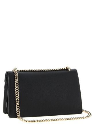 Gucci Womens Black Calfskin Shoulder Bag