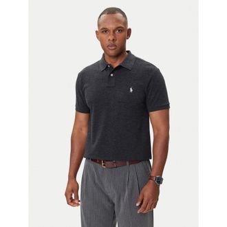 Polo Ralph Lauren Poloshirt Classics 710536856031 Grau Slim Fit