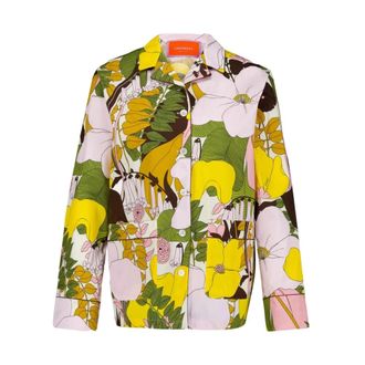 La DoubleJ Blumenmuster Baumwollhemd - - Blouses & Shirts - Damen - Mehrfarbig - M