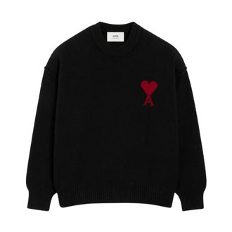 Ami Damen, Strickwaren, Schwarzk, XSGr&ouml;&szlig;e