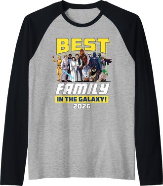 Star Wars Best Family in The Galaxy Group Trip Vacation 2026 Raglan