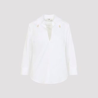 Elisabetta Franchi Chemise en popeline Elisabetta Franchi