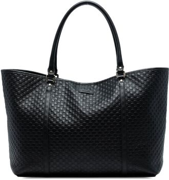 Gucci Shopper - Large Microguccissima Joy Tote - Gr. unisize - in Schwarz - für Damen