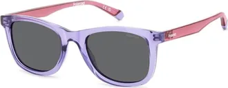 Polaroid unisex, Accessoires, Violet, Taille: 46 MM Lunettes de soleil