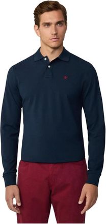 Hackett Chemise &agrave; manches longues - Homme - Tops - Bleu - Taille: 2XL