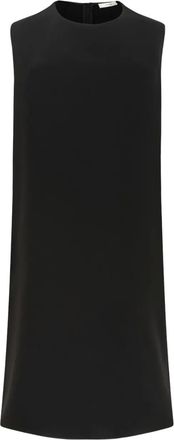 The Row robe évasée à design sans manches - Noir