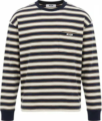 Msgm Msgm, Herren, Strickwaren, Mehrfarbig, MGr&ouml;&szlig;e
