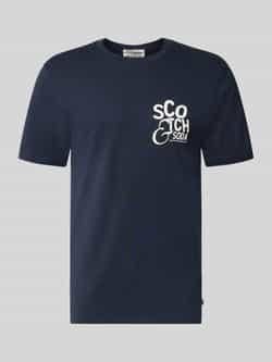 Scotch & Soda Regular Fit T-Shirt mit Logo-Print