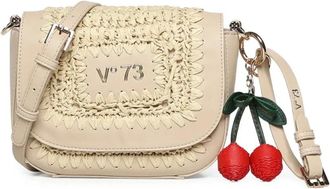 V&deg; 73 Femme, Sacs, Beige, Taille: ONE Size Sac Bandouli&egrave;re Alisya