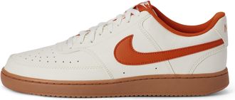 Nike Nike Herren Court Vision Lo Sneaker, Sail/Campfire Orange/Gum Med B, 39