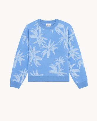 Kujten Pull cachemire jacquard, 2 fils - Pull Palma