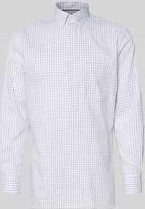 Olymp Regular Fit Businesshemd mit Button-Down-Kragen
